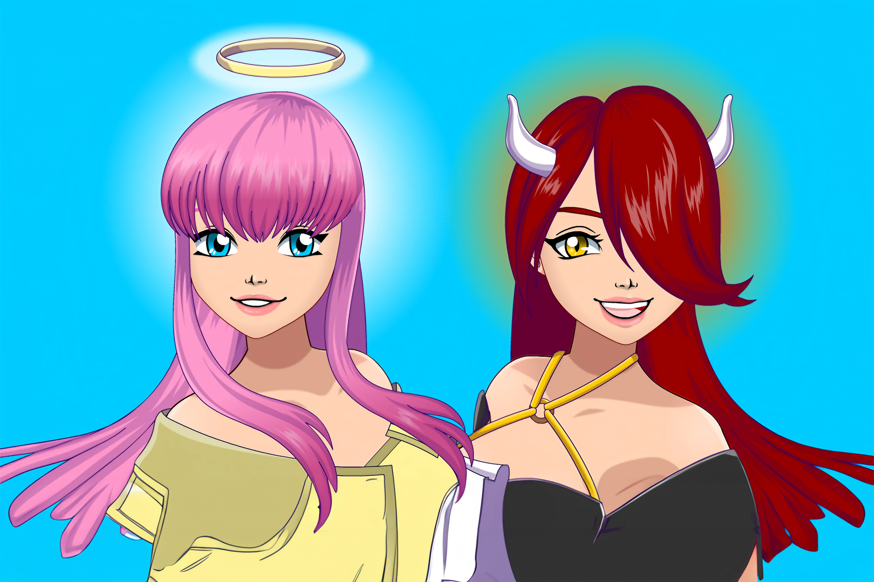 Angel Or Demon Avatar Maker Game Online Play Angel Or Demon Avatar Maker Game For Free