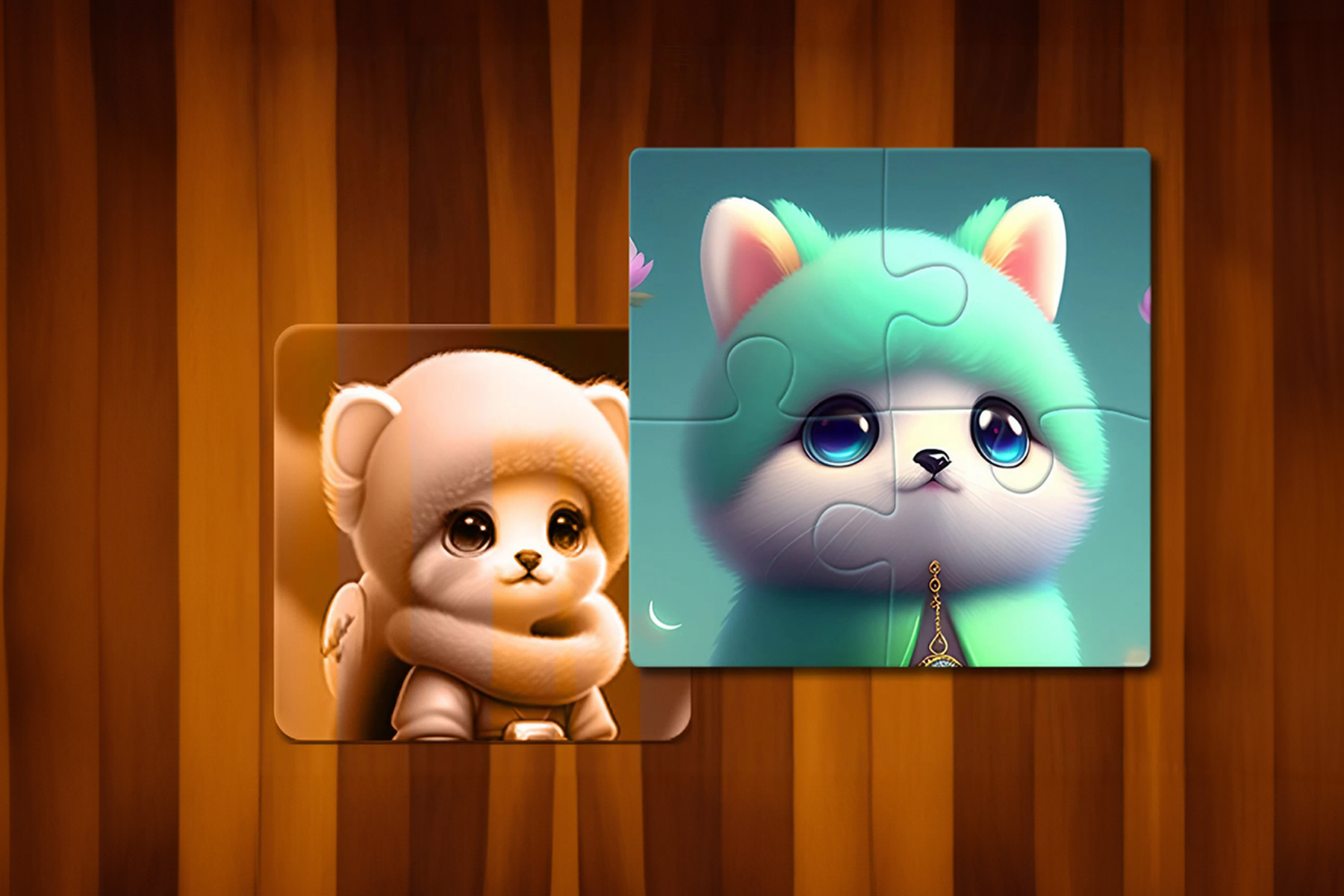 Cute Cat Jigsaw Puzzle - WGPlayground.com