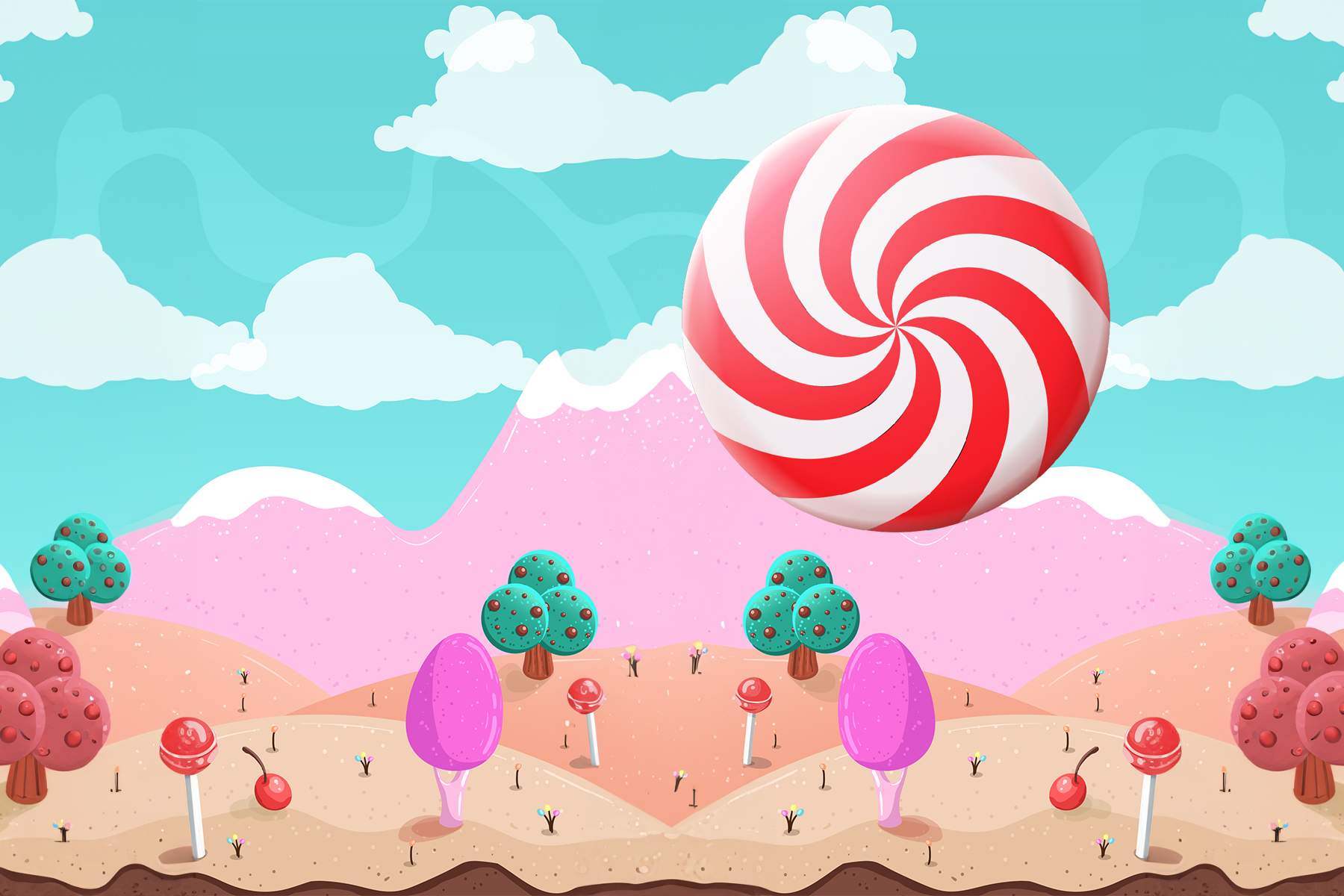 Candy Pong - WGPlayground.com