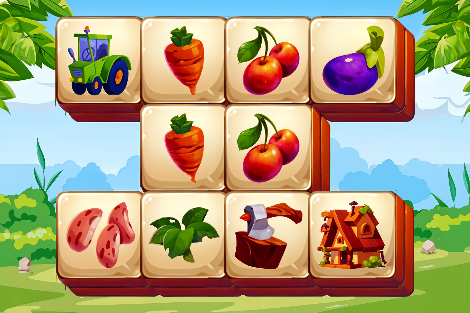 Farm Tiles Harvest - WGPlayground.com