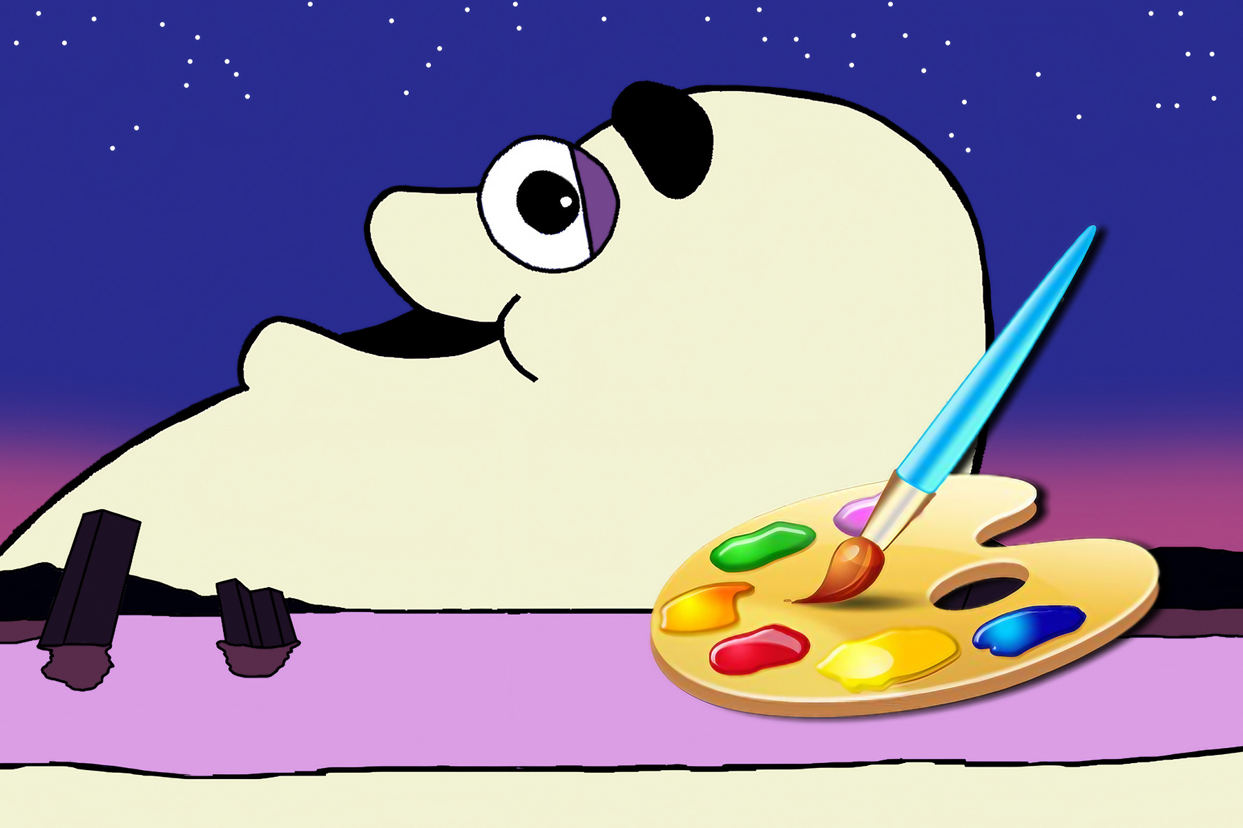 Grimace Coloring Book - WGPlayground.com