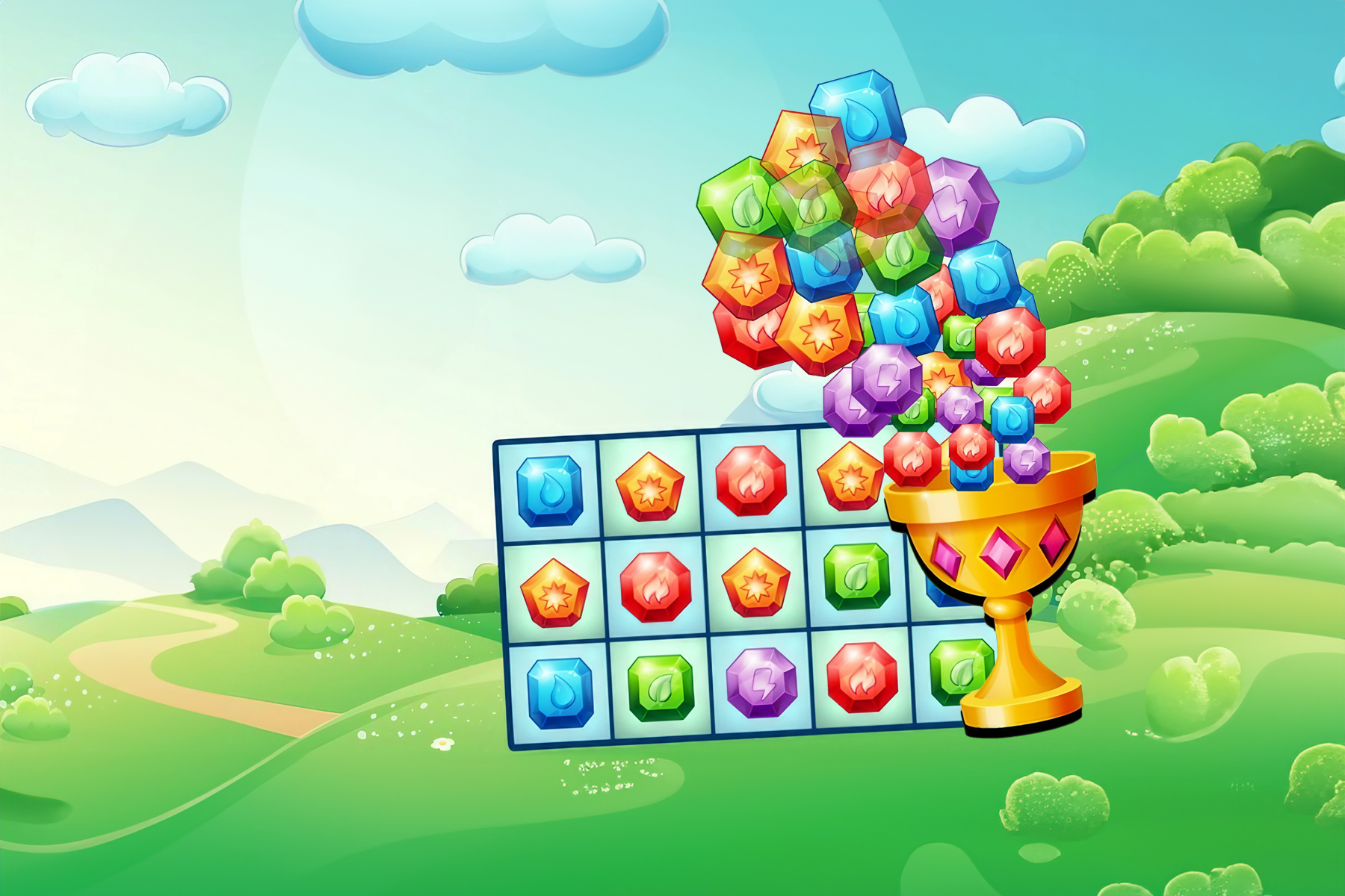 Gems Blitz - WGPlayground.com