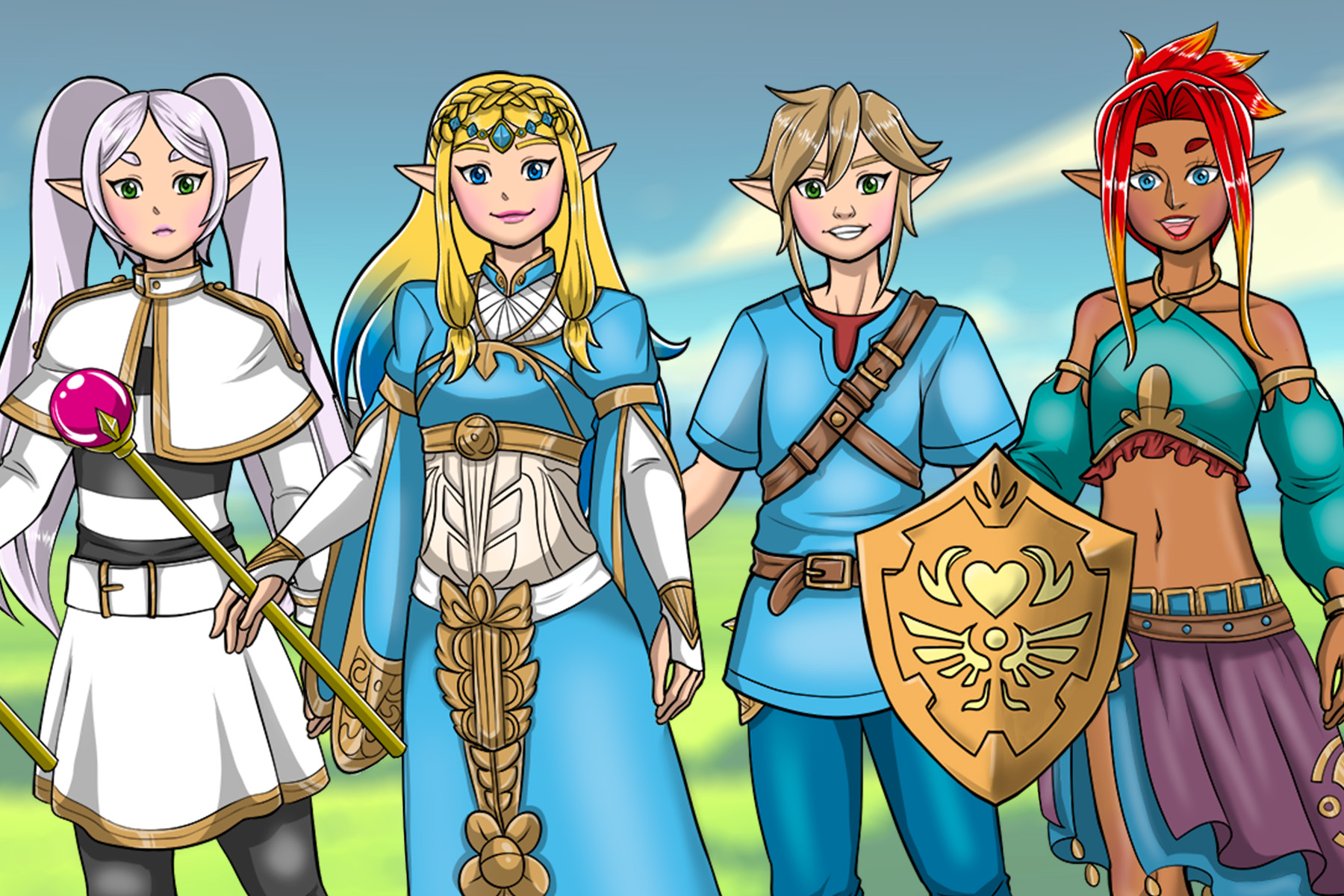 Kawaii Elf Dress Up Game - WGPlayground.com
