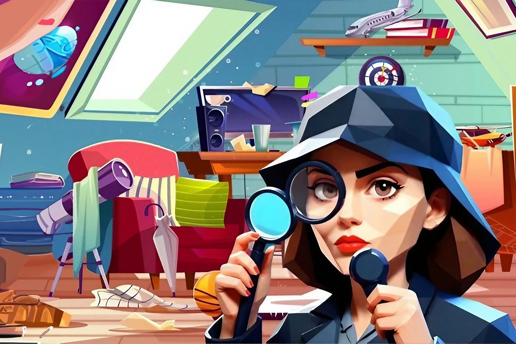 Hidden Object Rooms Exploration - WGPlayground.com