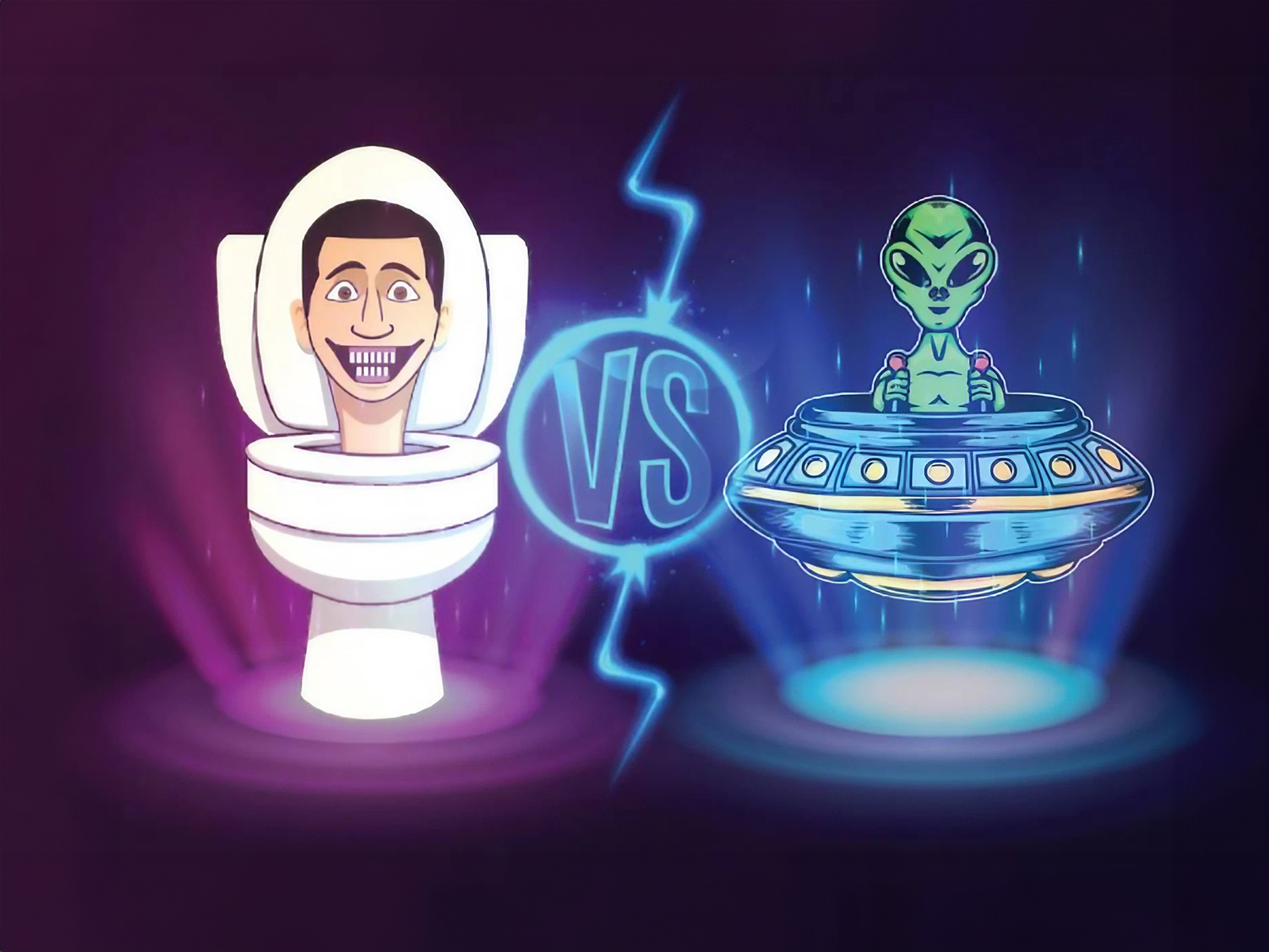Skibidi Vs Alien - WGPlayground.com