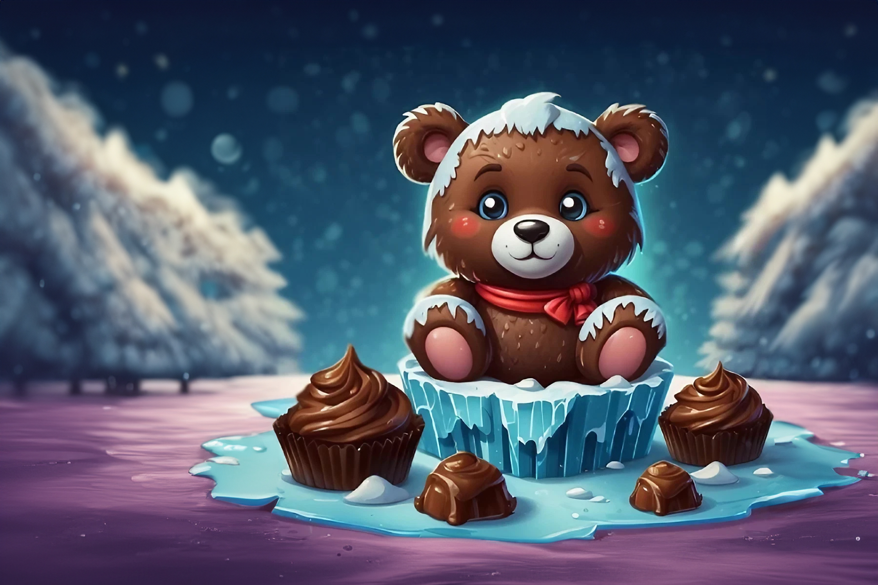Frozen Choco Quest - WGPlayground.com