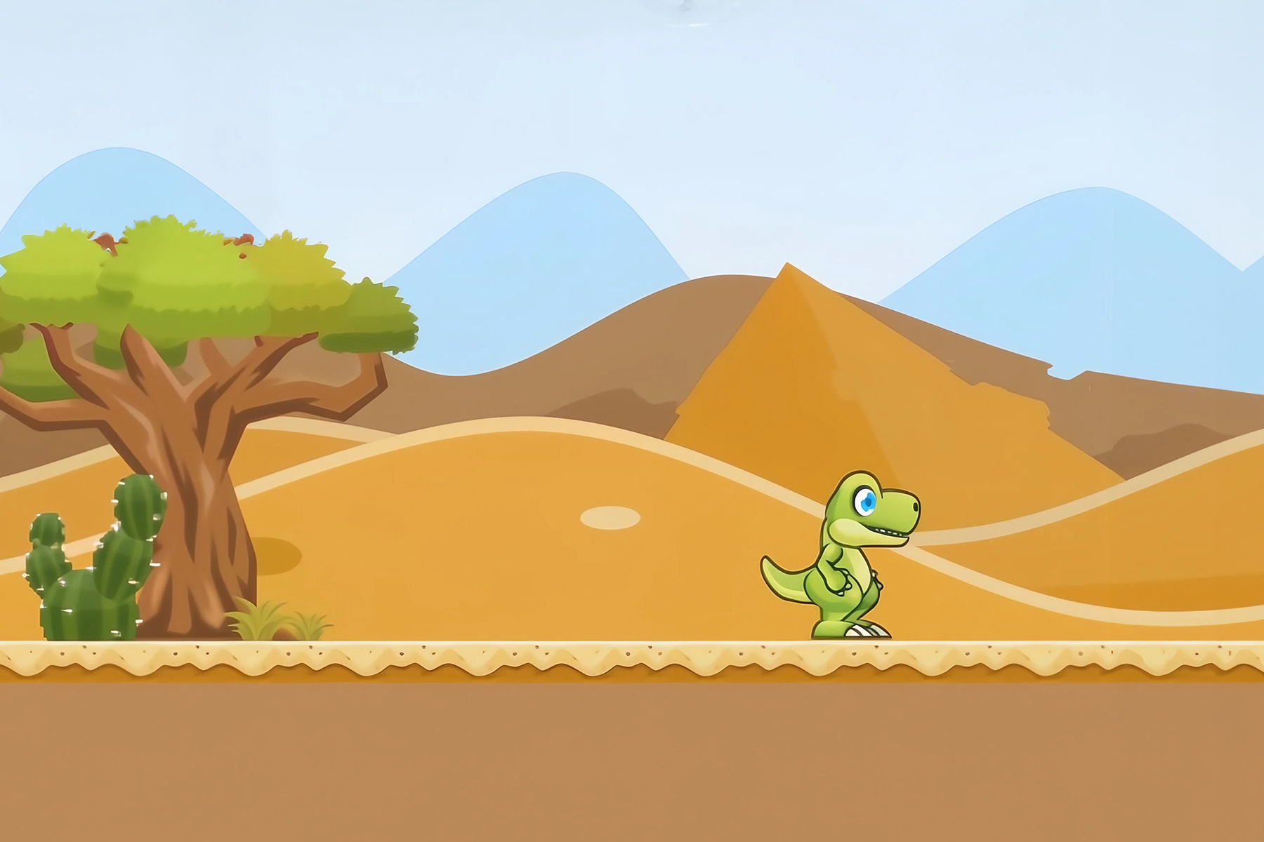 Run Dino Run - WGPlayground.com